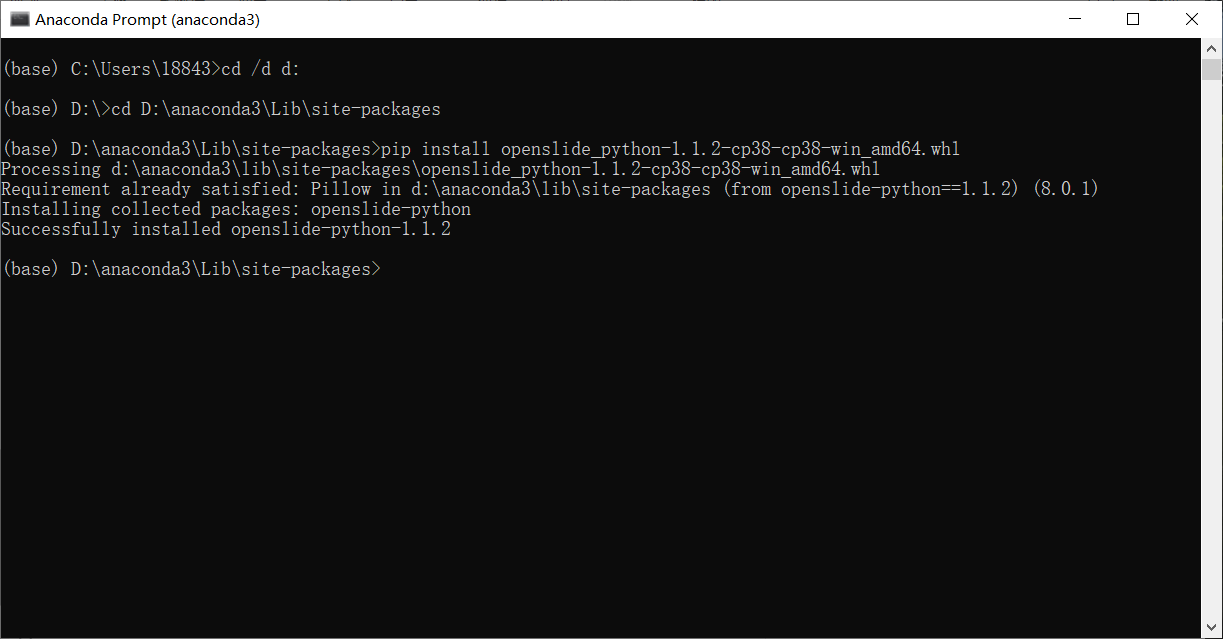 Windows10环境下openslide离线安装教程openslide下载 Csdn博客 