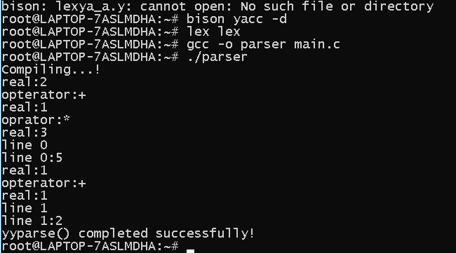 《编译原理》实验报告——基于YACC的TINY语法分析器的构建_如何用yacc编写语法语义编辑器-CSDN博客