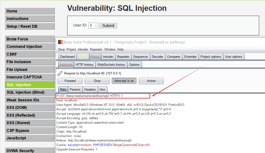 SQLMap 注入 DVWA实战_sqlmap注入dvwa-CSDN博客