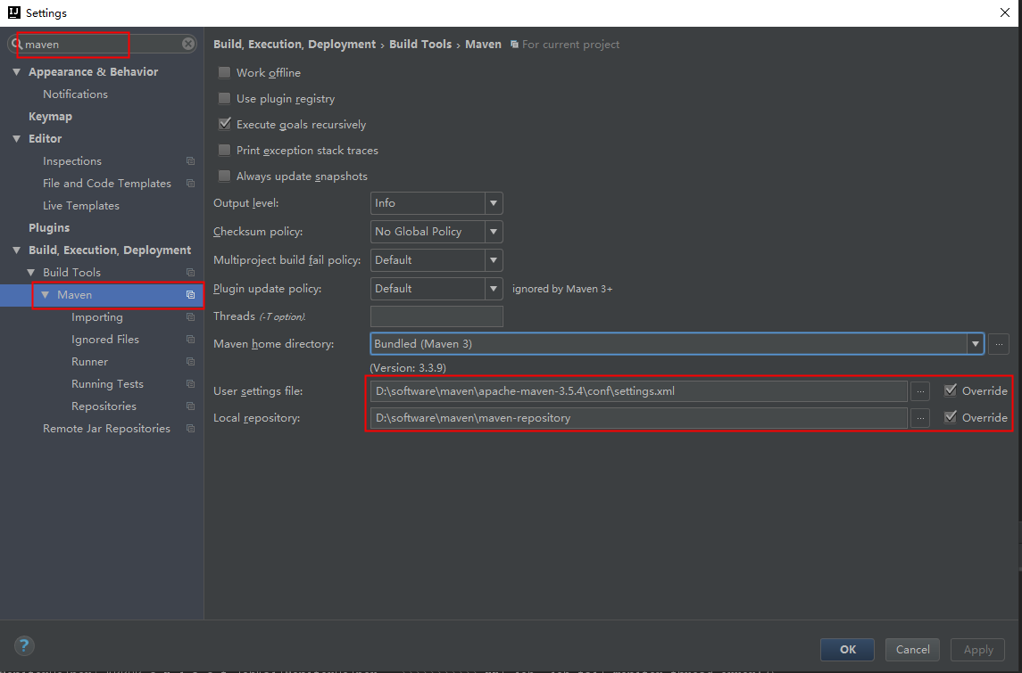 IDEA-配置maven(含所有项目生效)_idea maven设置对所有项目生效-CSDN博客