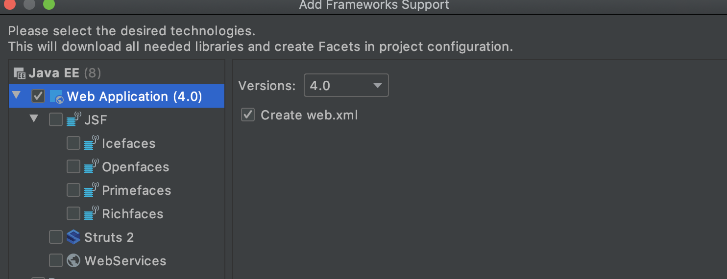 idea没有web application 右键add framework也没有web application的有效解决办法_add framework 没有 webservice-CSDN博客