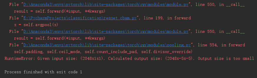 nn.AdaptiveAvgPool2d() 与 nn.AvgPool2d() 模块各自的用途_given input size: (128x1x1). calculated output ...