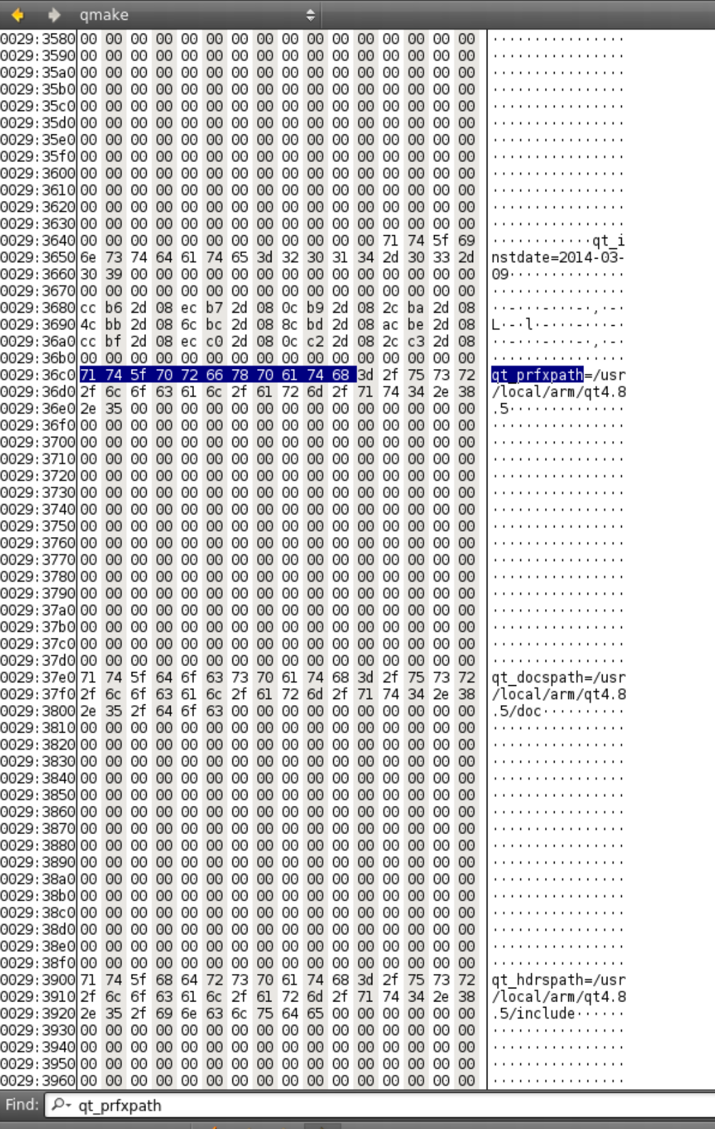 qt交叉编译报错：:-1: error: The Qt version is invalid: Qt version is not properly installed,please run ...