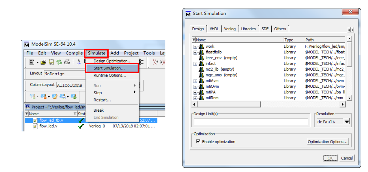 FPGA之Modelsim使用手动仿真篇_modelsim memtor-CSDN博客
