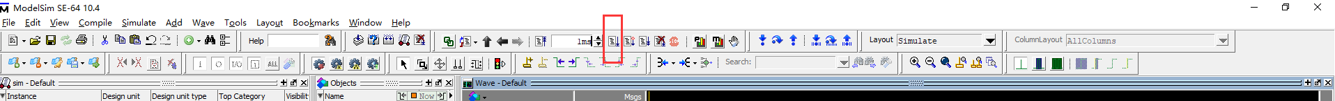 FPGA之Modelsim使用手动仿真篇_modelsim memtor-CSDN博客