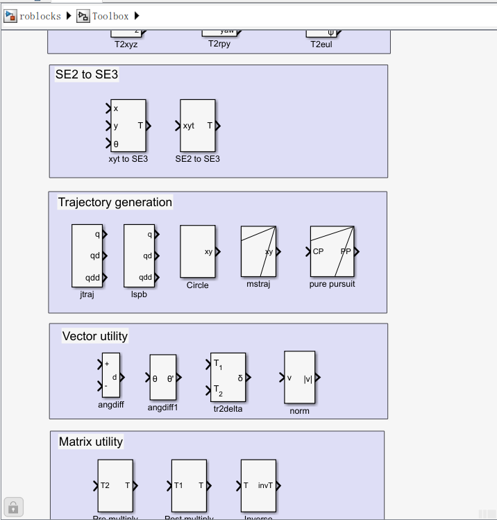 Robotics Toolbox在Simulink中的模块库_robotic tool下载后导入simulink-CSDN博客