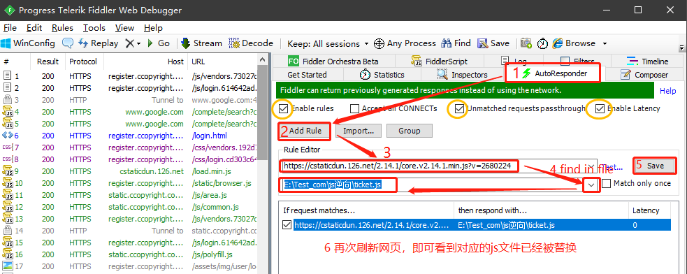 抓包工具-fiddler安装使用与替换js文件_fiddler的js-CSDN博客