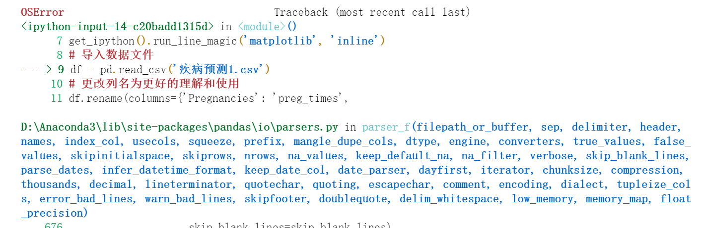 OSError: Initializing from file failed-CSDN博客