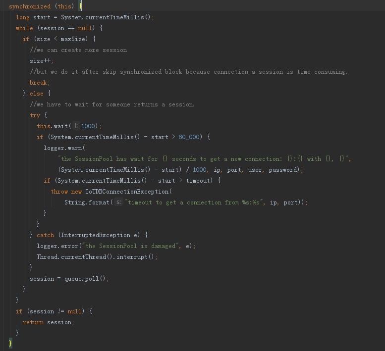 IoTDB连接池SessionPool基本使用-CSDN博客