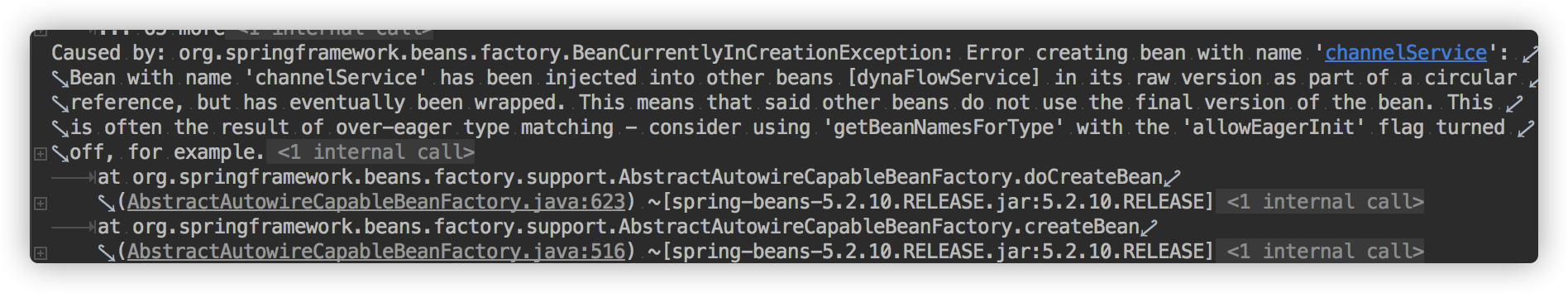 Beancurrentlyincreationexception简单剖析 Csdn博客