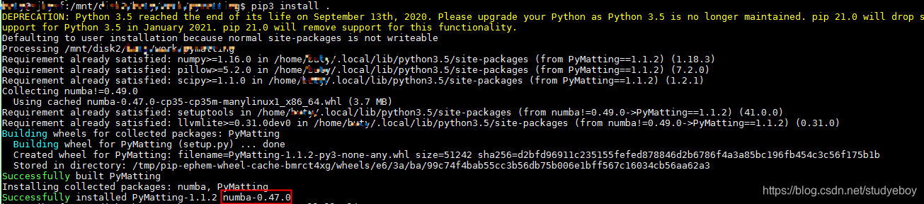 Llvmlite安装出现的问题no Module Named Llvmlitellvmpy Csdn博客