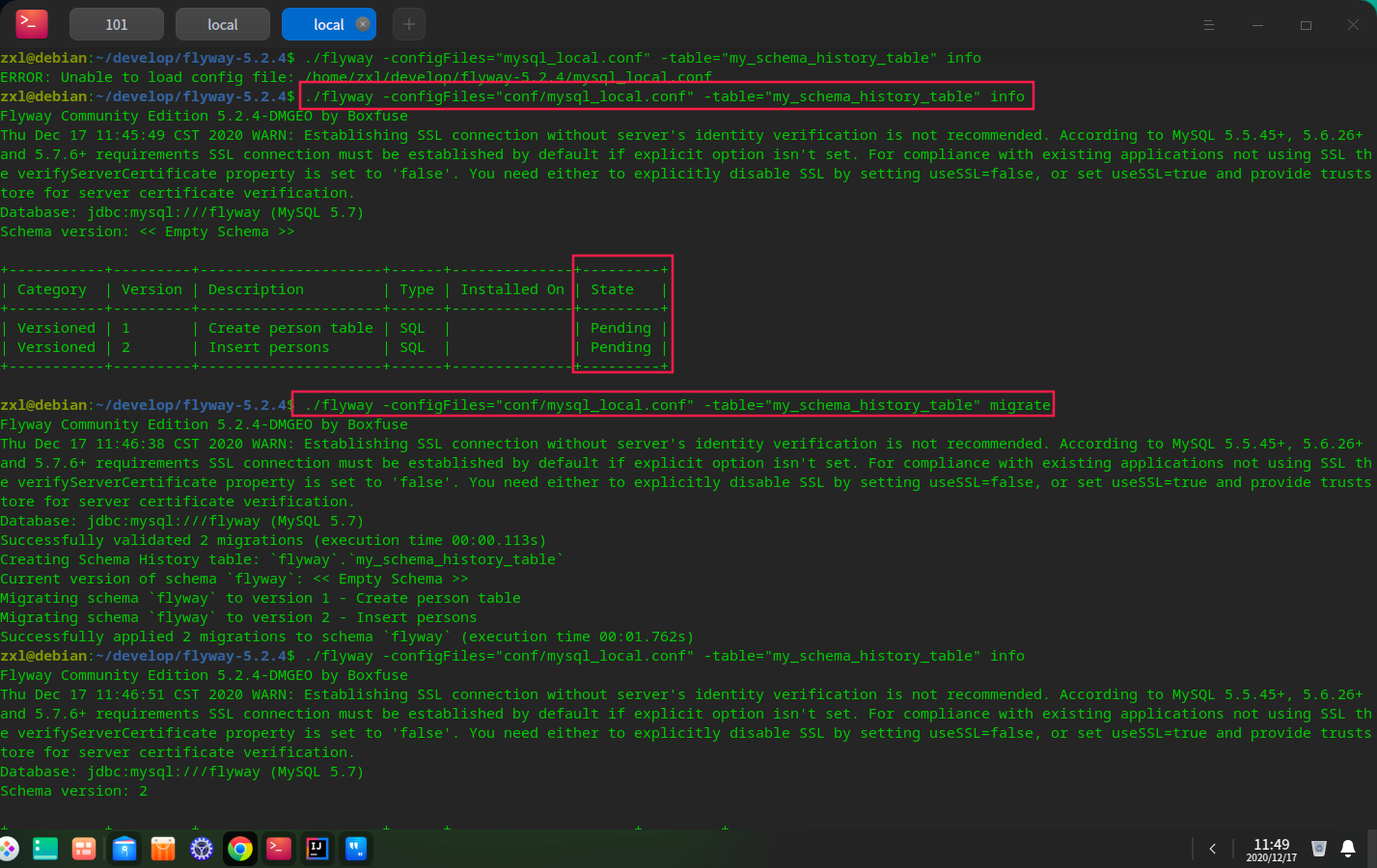 flyway命令行使用示例：指定conf配置文件_flyway 指定conf-CSDN博客