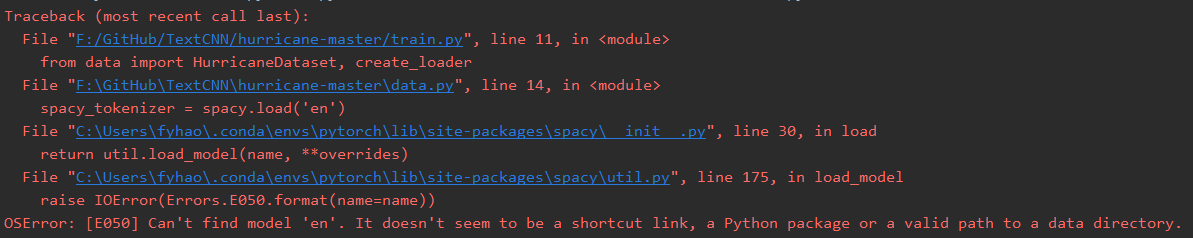 spacy.load(‘en‘) 失败的解决方法_spacy.load('en')-CSDN博客