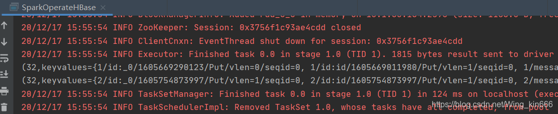 Intellij Idea编写maven搭建的spark程序读取hbase数据 Hbase Retrieve Cluster Id Failed Csdn博客