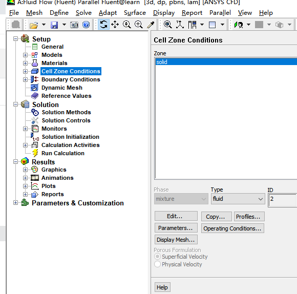 Fluent16.0学习笔记（一）——基本操作流程和一些框架_fluent16.0教程-CSDN博客