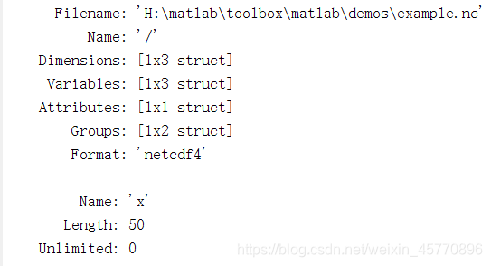 Matlab之netcdf格式文件读取方法ncreadatt Csdn博客