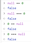 JavaScript中的“null”与“undefined“在进行数值比较时，当作0处理?null == 0?_js 扩展运算符赋值null变 ...
