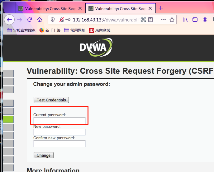 DVWA-CSRF跨站请求伪造全等级绕过方法_csrf token is incorrect-CSDN博客