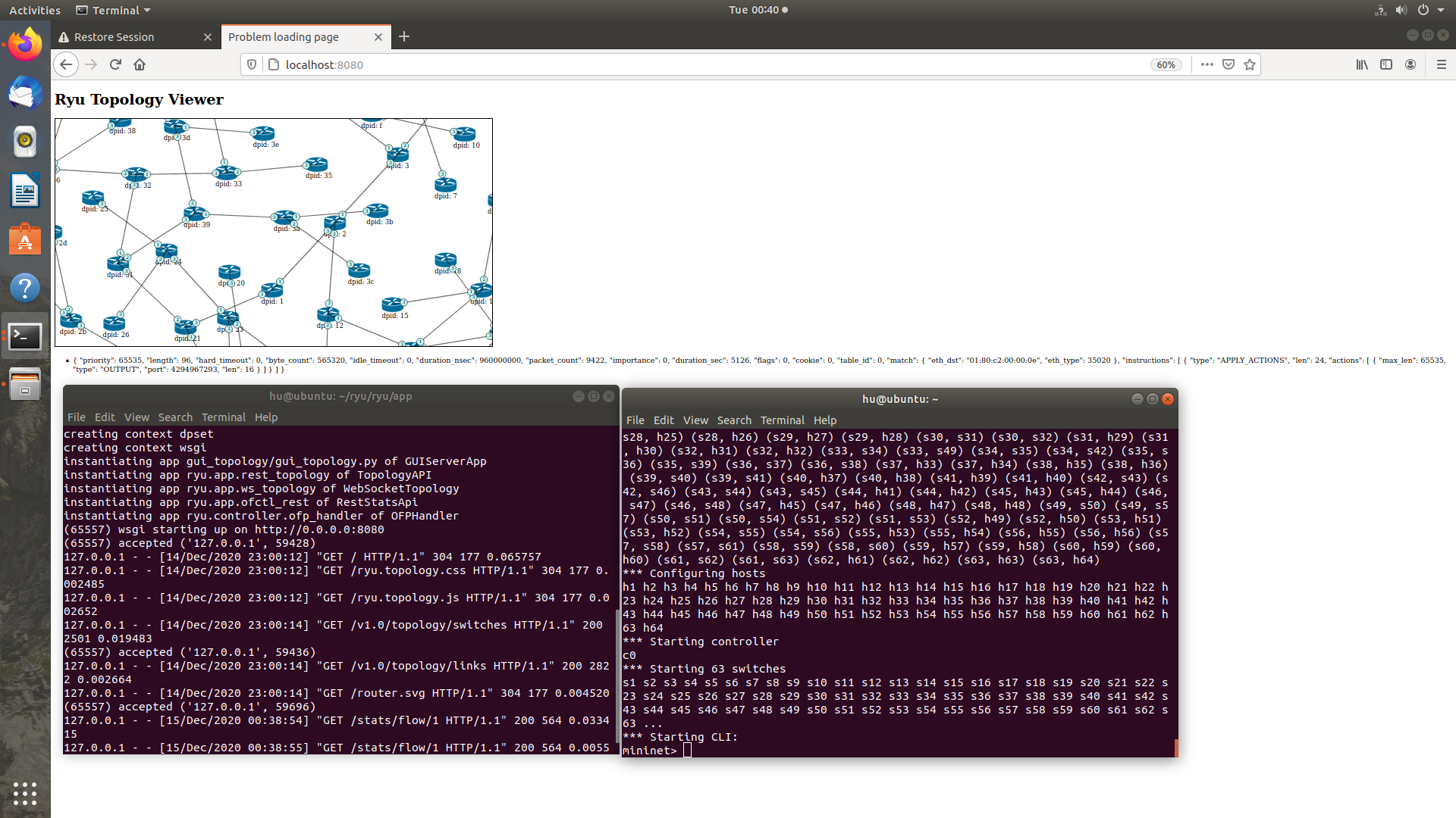 mininet、Ryu下载与简单功能--网络拓扑图的创建与可视化的实现_mininet拓扑图-CSDN博客