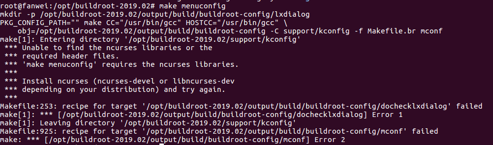 ubuntu下配置内核时make menuconfig遇到的问题_在ubuntu的内核配置界面中有的选项前面是-*-,更改不了-CSDN博客
