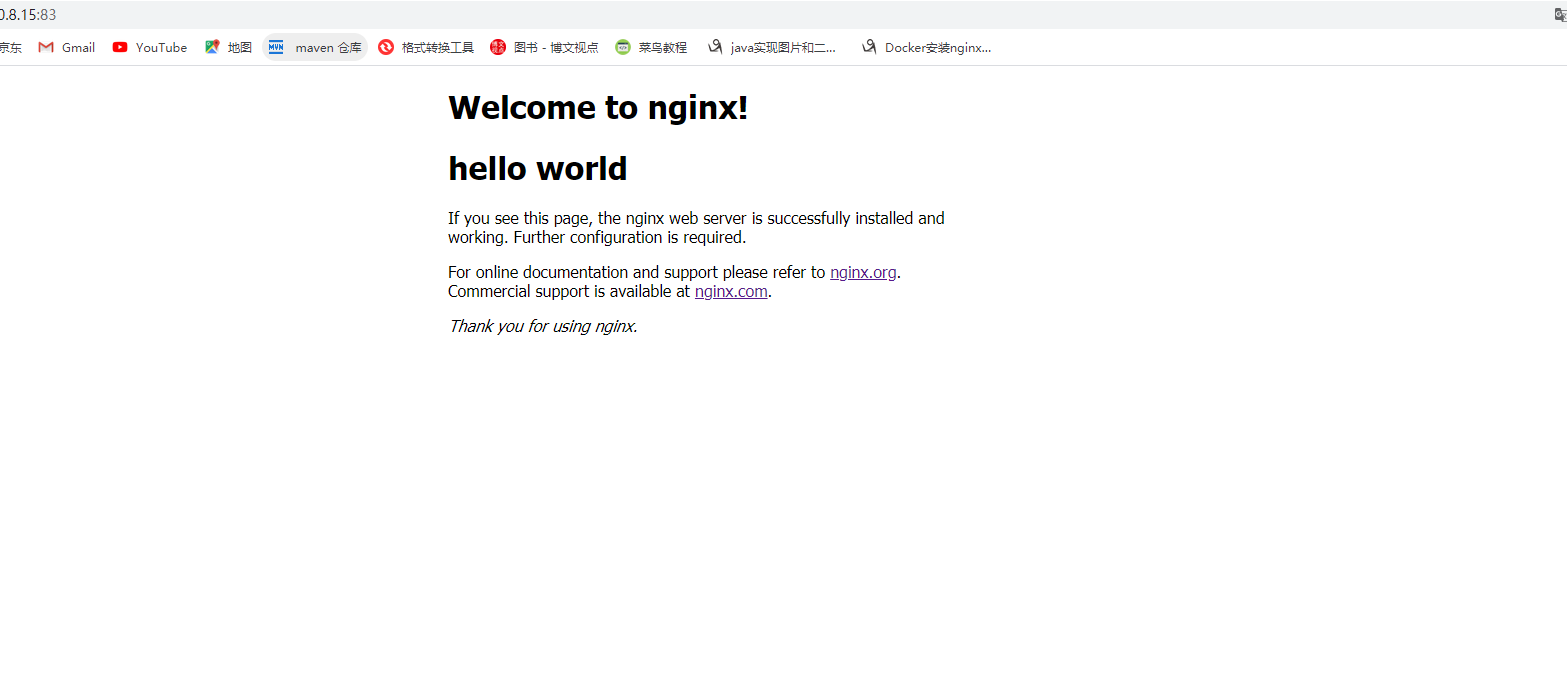 Docker 安装nginx并把主要的目录和配置文件挂载出来（亲测可用） Docker Nginx 落盘 Csdn博客