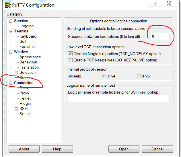 Putty保持连接及保存配置_putty怎么保存session-CSDN博客