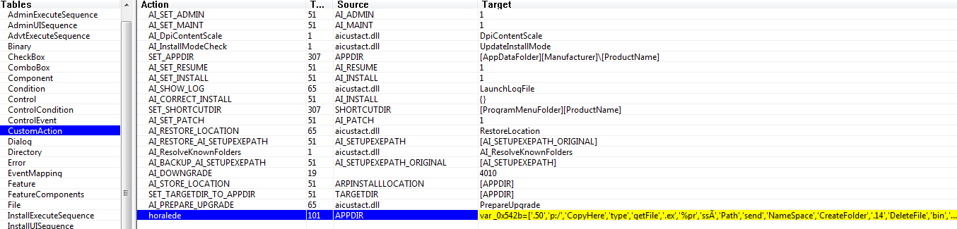 使用Orca查看MSI安装包_orca msi-CSDN博客