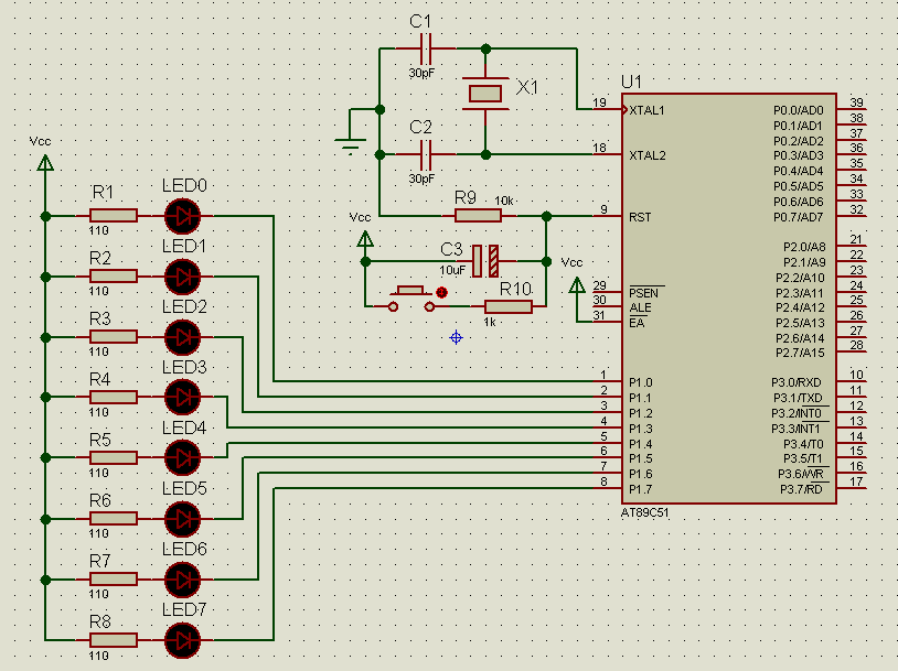 流水灯上下循环流动_#include void delay(unsigned int x){ whil-CSDN博客