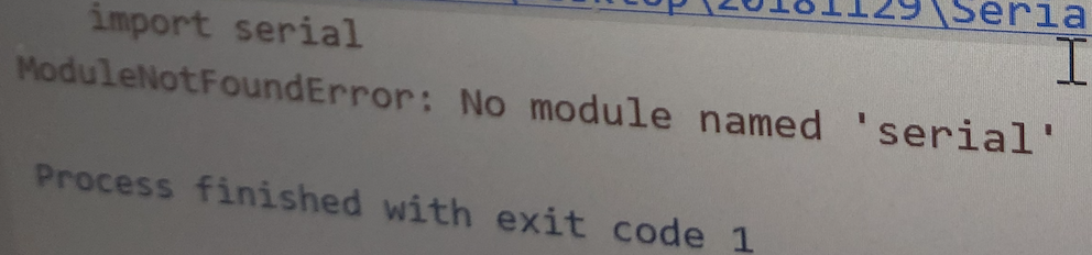 No module named ‘serial‘_no module named 'serial-CSDN博客