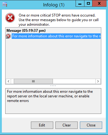 Dynamics AX2012 SSRS errors:For more information about this error navigate..._for more ...