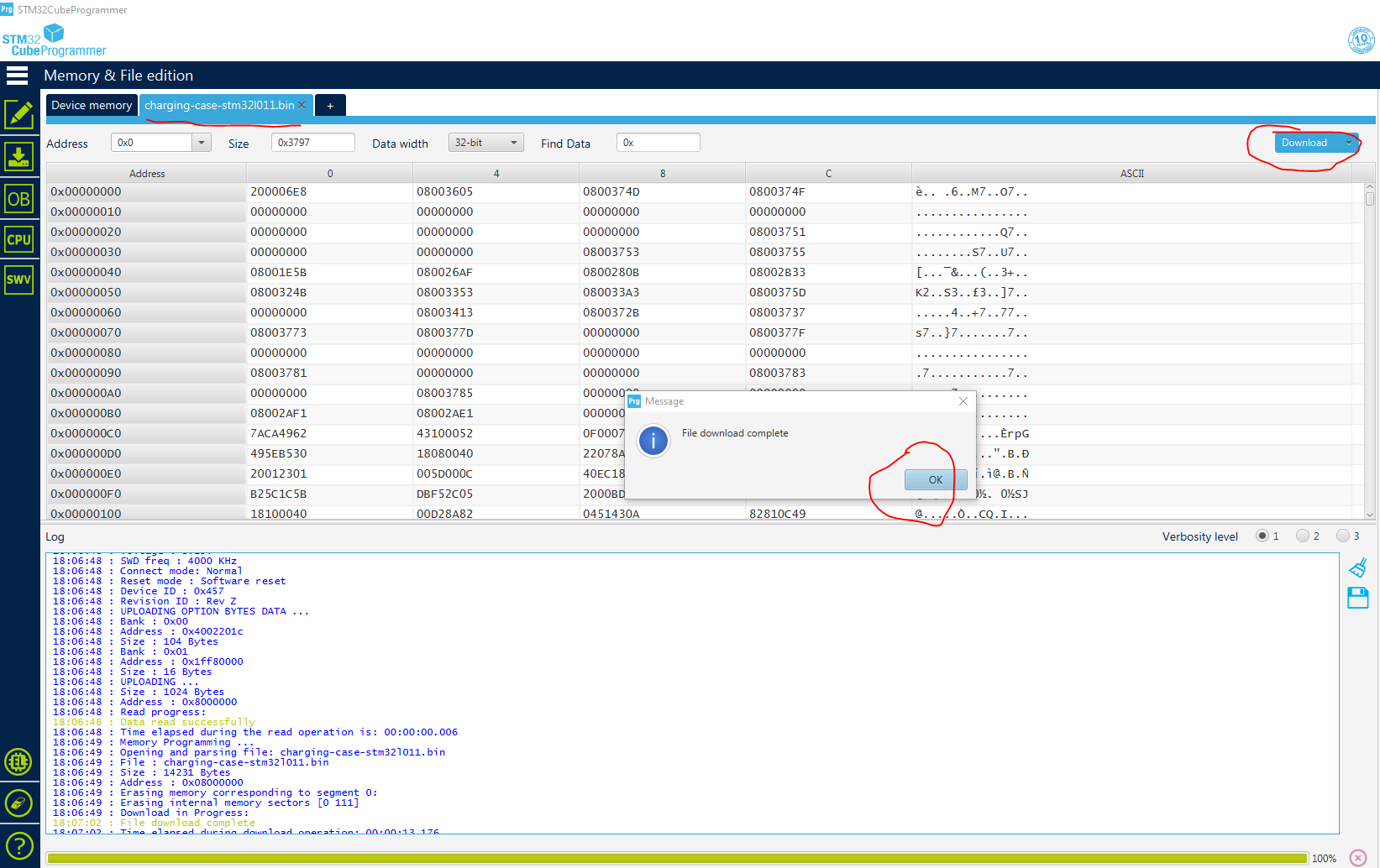 Stm32工具使用 Stm32cubeprogrammer更新固件 Stm32升级注册邮箱 Csdn博客