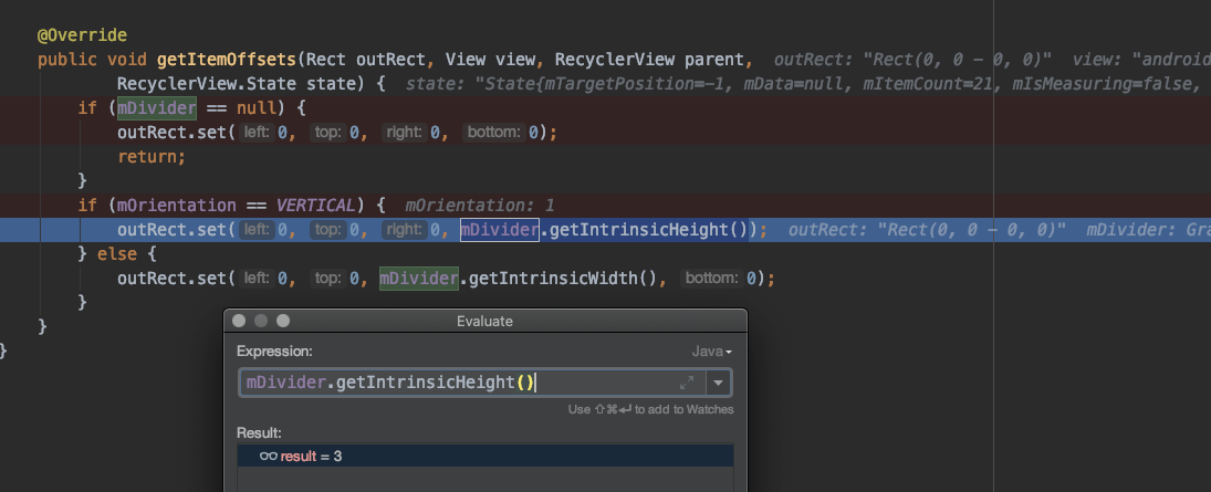 Android RecyclerView ItemDecoration 分割线_android divideritemdecoration-CSDN博客