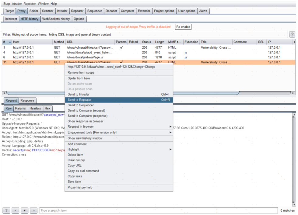 2、使用BurpSuite进行CSRF漏洞测试_burpsuite生成链接-CSDN博客