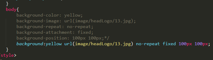 CSS入门三：背景色，背景图（背景图重复方式，背景图随文字滚动方式，背景图的位置）（示例程序是内部样式表）_css 背景图 于轮播中每个图片的 ...