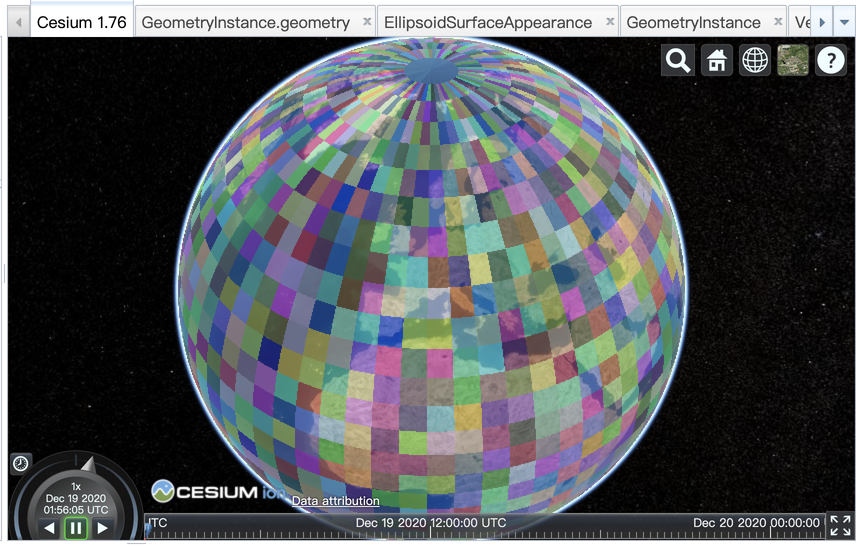 Cesium学习笔记（五）自定义几何形状和外观_cesium 自定义geometry-CSDN博客