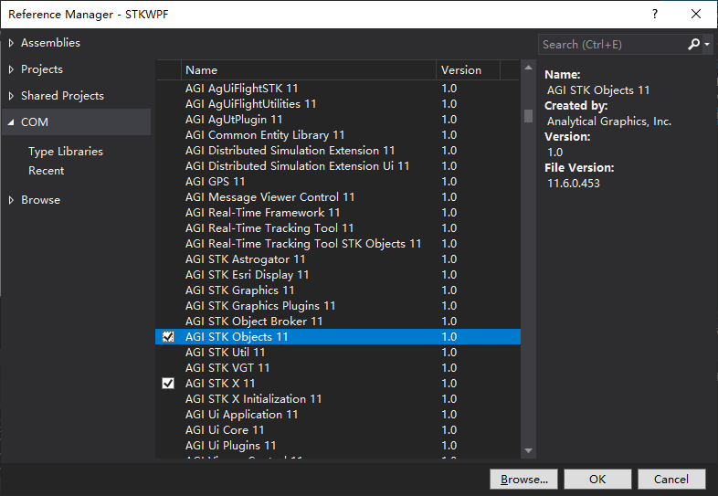 Visual Studio 2019 STK11.6 C#（WPF）二次开发_stk11.6与c#互联-CSDN博客