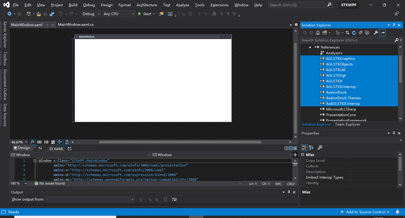 Visual Studio 2019 STK11.6 C#（WPF）二次开发_stk11.6与c#互联-CSDN博客