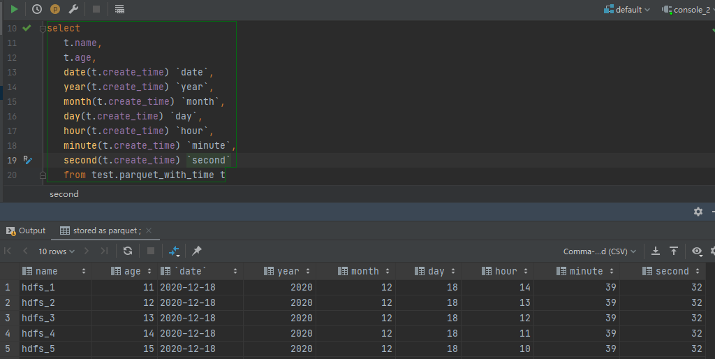 Parquet文件测试（一）——使用Java方式生成Parqeut格式文件并直接入库的Hive中_parquet测试文件-CSDN博客