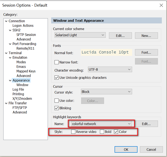 SecureCRT8.0X 高亮配色方案_crt高亮配色方案-CSDN博客