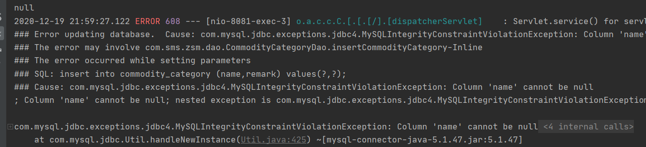 记录微服务 Feign访问服务端是报feign.FeignException$InternalServerError: status 500 reading_feign ...