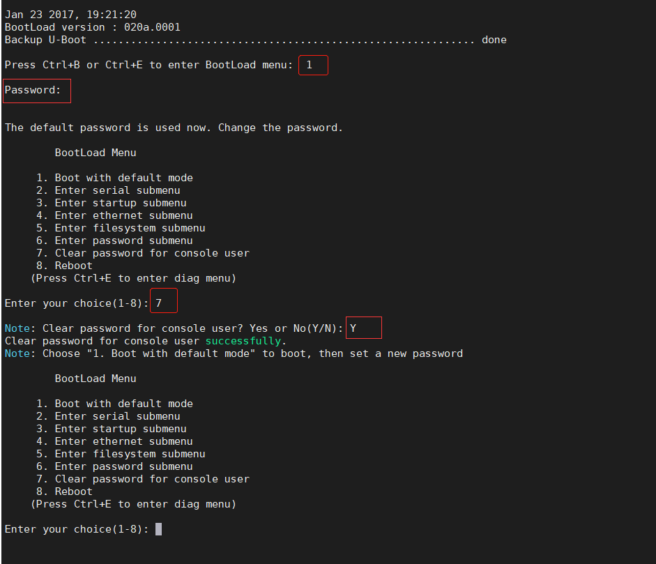 Huawei switch password reset (verified on S5720 series) - Programmer Sought