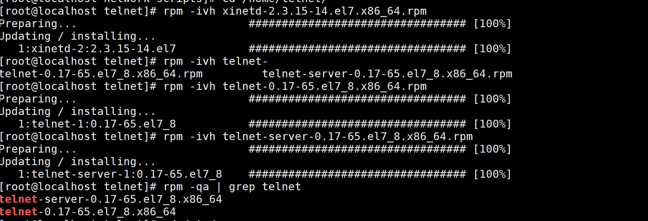 linux centos7 安装telnet（离线、在线）_centos7离线安装telnet服务-CSDN博客