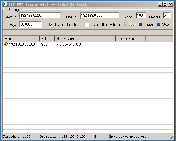 复现IIS PUT任意上传漏洞(过程，步骤，说明)_iis put scaner 工具-CSDN博客