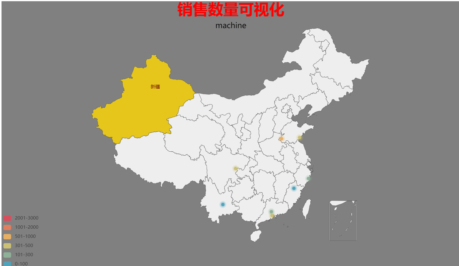 基于pyecharts Geo Bmap 的地图可视化 Csdn博客 