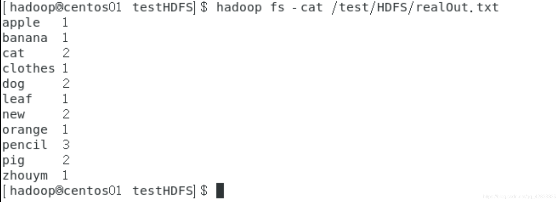 仅使用hdfs的java Api进行wordcount词频统计工作写一段java程序利用hdfs Java Api 将统计某个文本的单词出现