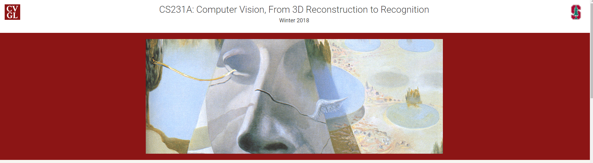 （1）课程简介-CS231A：Computer Vision, From 3D Reconstruction to Recognition ...