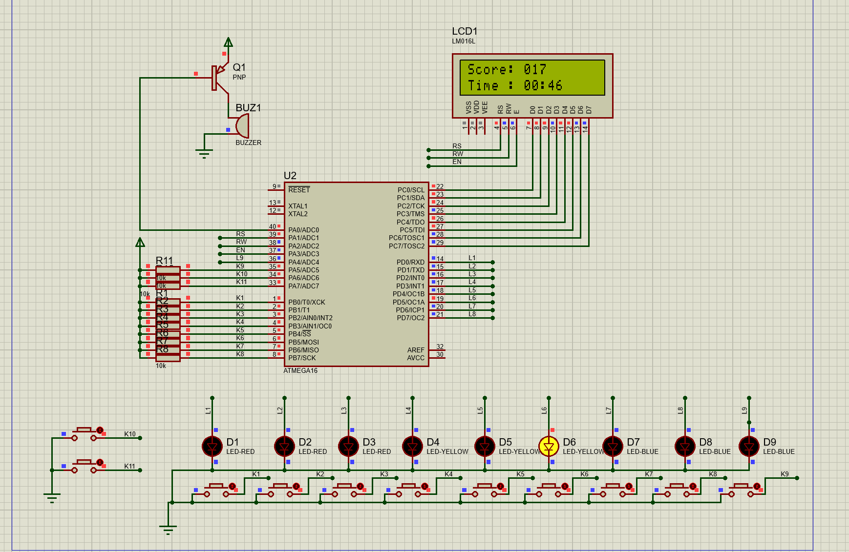 Atmega16 AVR 单片机 proteus 仿真 打地鼠 游戏_打地鼠游戏avr-CSDN博客