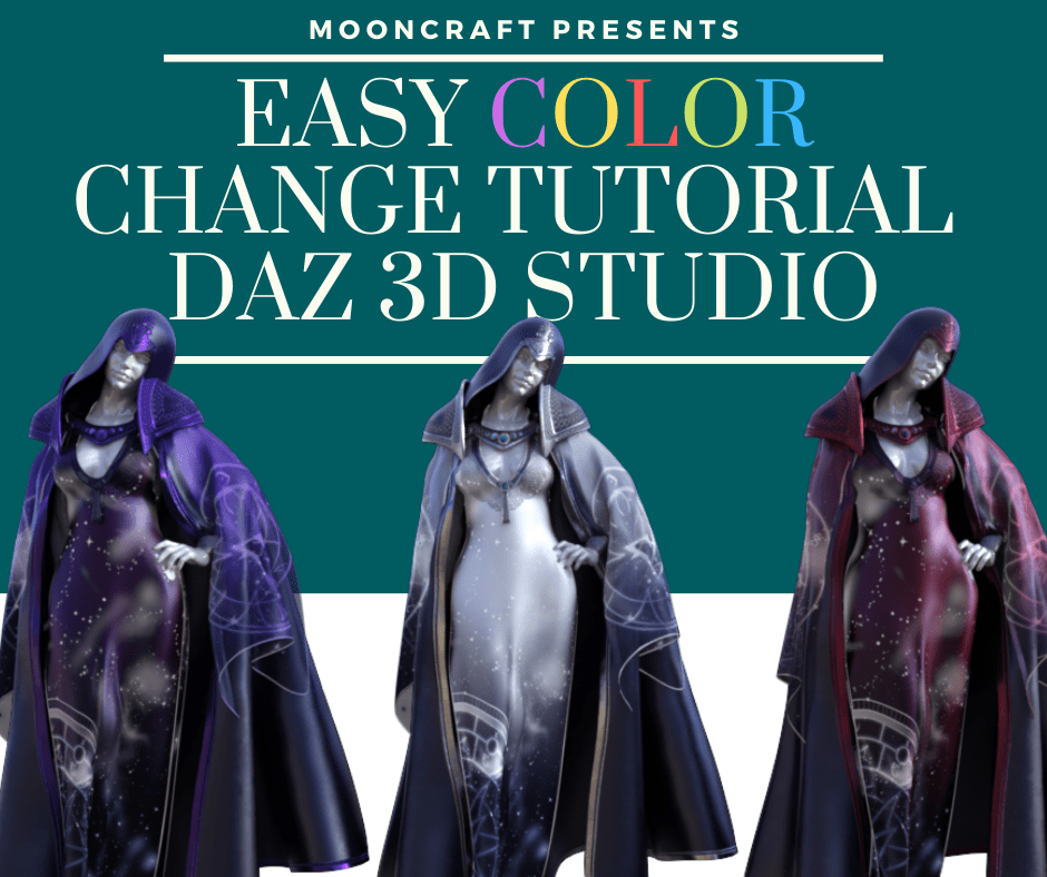 如何在DAZ3D STUDIO中快速轻松地改变3d项目的颜色_daz国外博客-CSDN博客