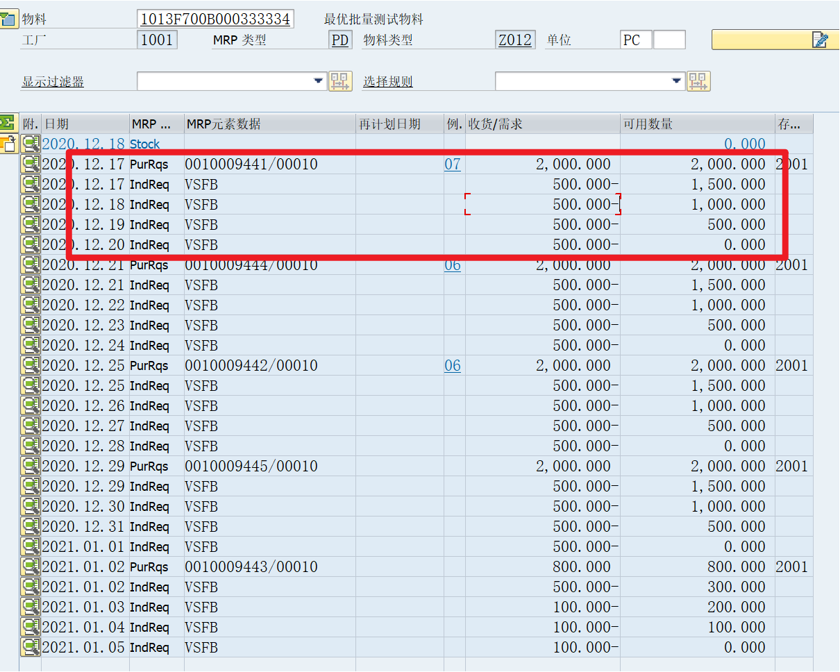 PP实施经验分享（10）——SAP MRP Optimum Lot Size(最优订货批量)_sap 如何改善频繁订购-CSDN博客