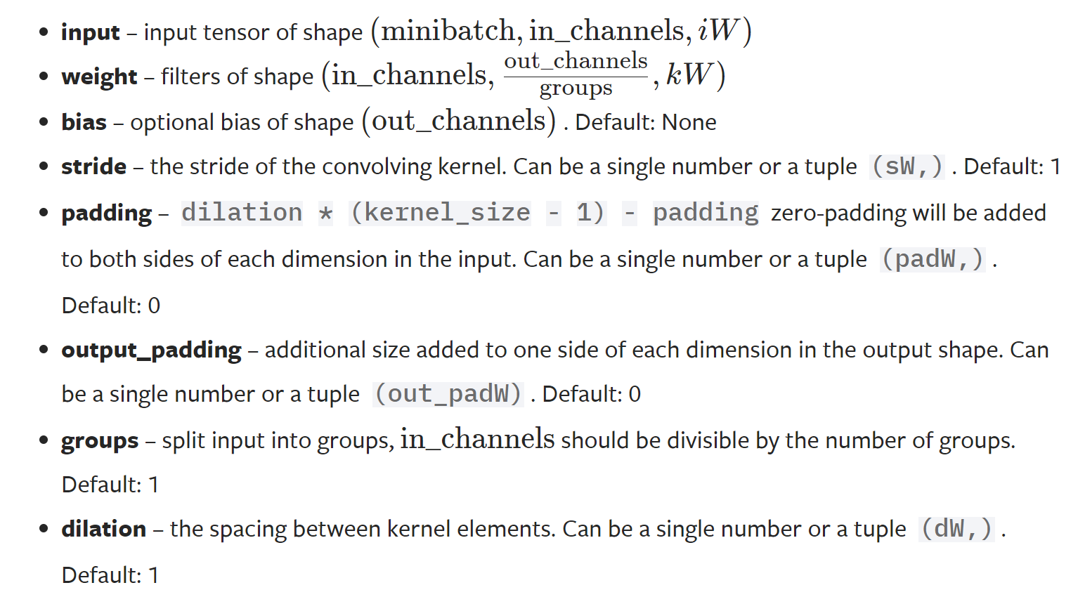 Pytorch的第二步：(2) 全网最简洁明了的 pytorch.nn.function.conv_tranpose讲解 pytorch转置卷积讲解_nn.fuction可以编辑吗-CSDN博客